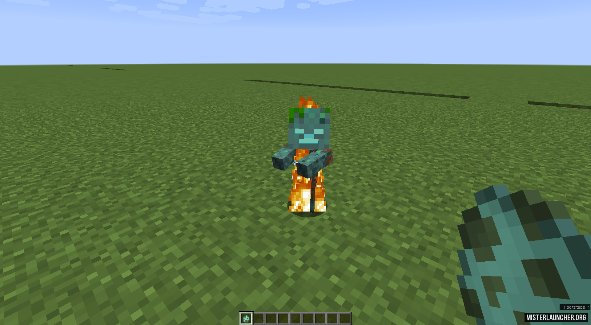 Мод Burn Zombies для Майнкрафт [1.12.2] [1.12.1] [1.12]