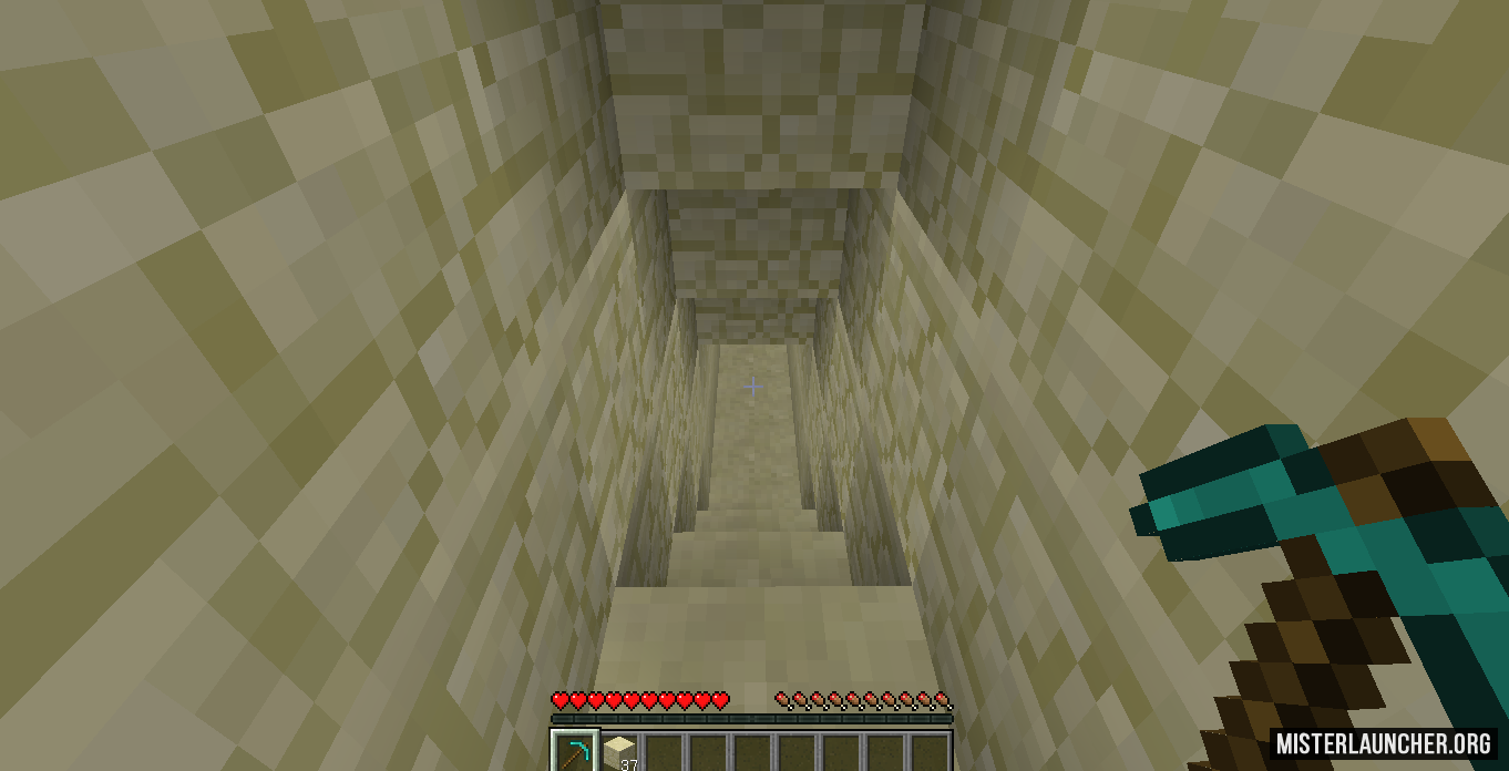 Датапак 3×3 Multi Block Gold Pickaxe для Майнкрафт [1.13.2] [1.13.1] [1.13]