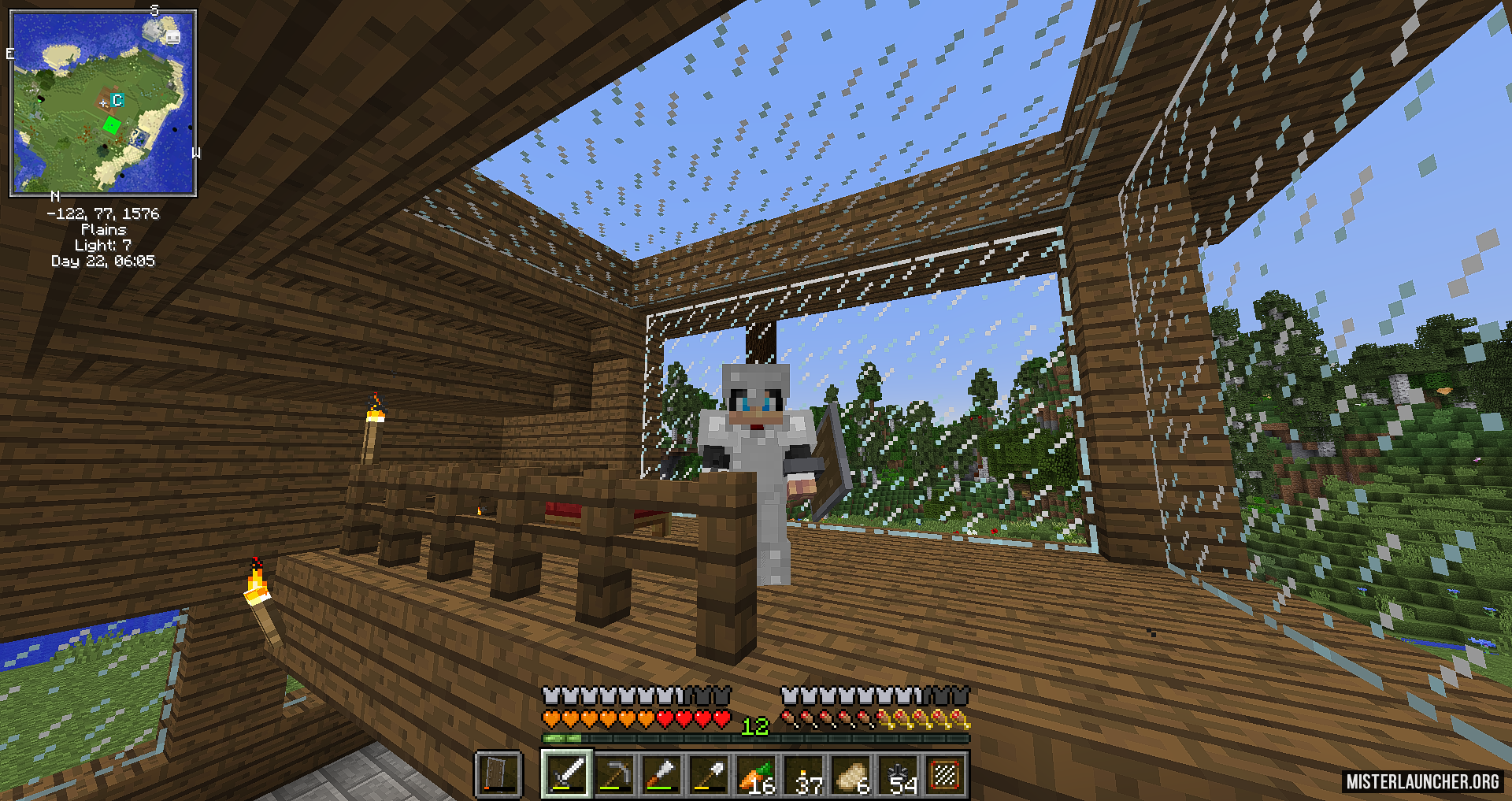 Мод Armor Toughness Bar для Майнкрафт [1.19.3] [1.19.3] [1.19.2] [1.18. ...