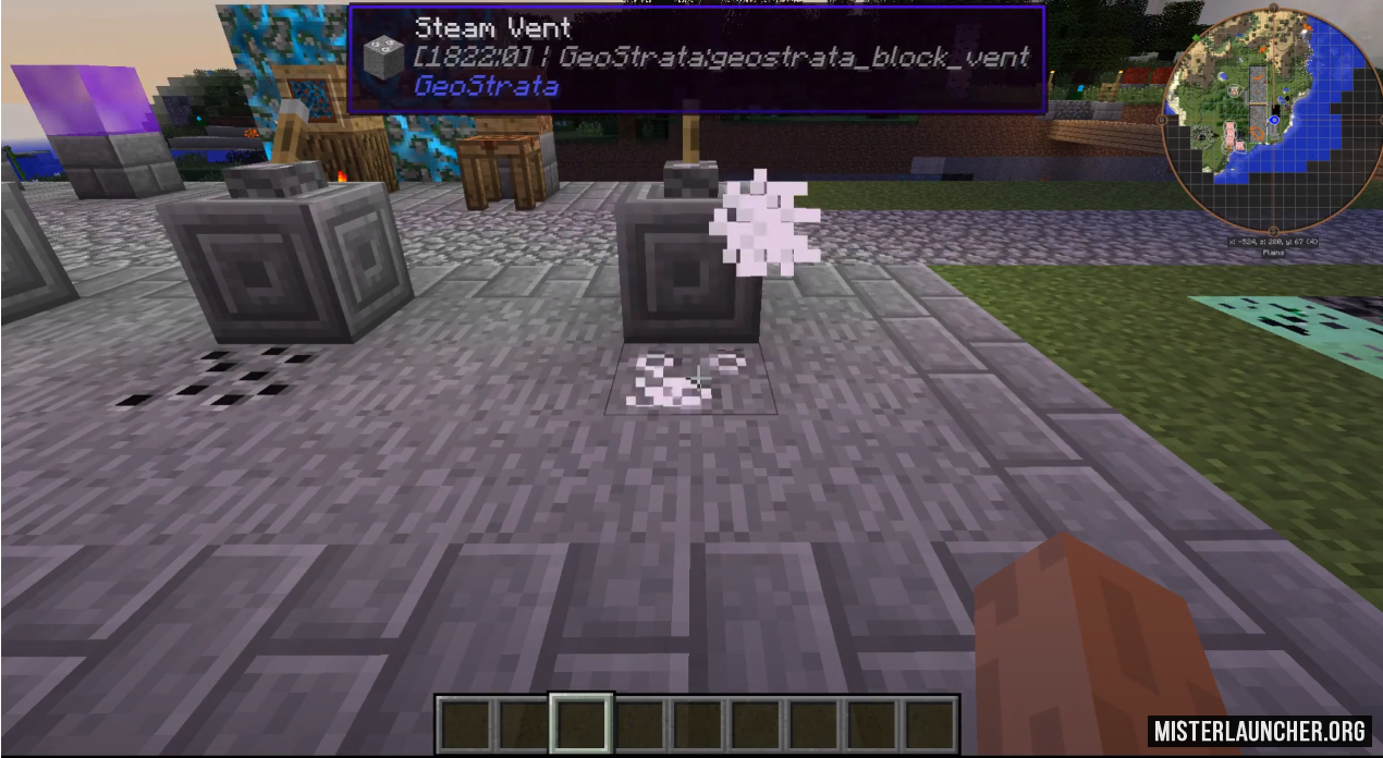 Мод GeoStrata для Майнкрафт [1.7.10]