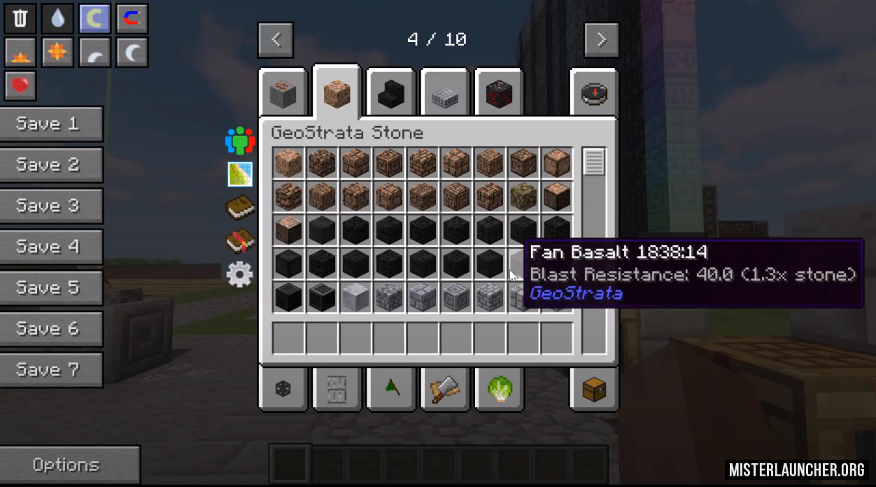 Мод GeoStrata для Майнкрафт [1.7.10]