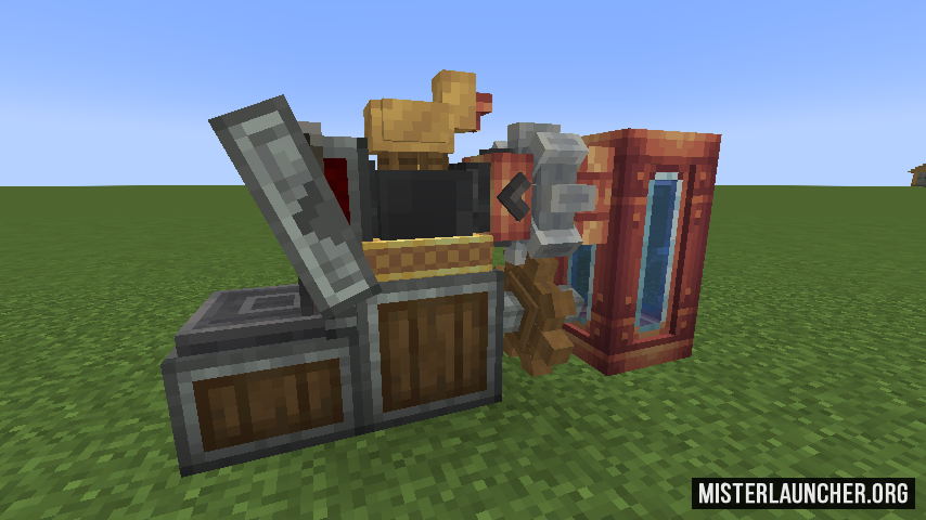 Download mod Create Mechanical Chicken for Minecraft [1.21.1] [1.20.1]