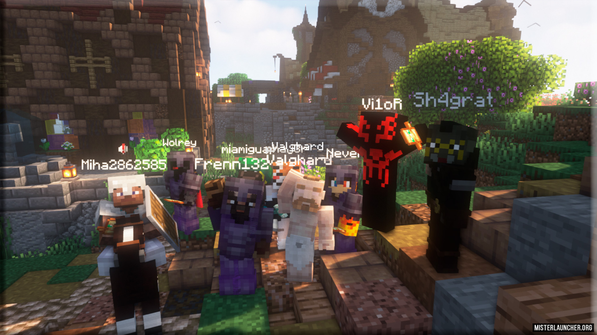 Endercubes сервер Майнкрафт / MisterLauncher