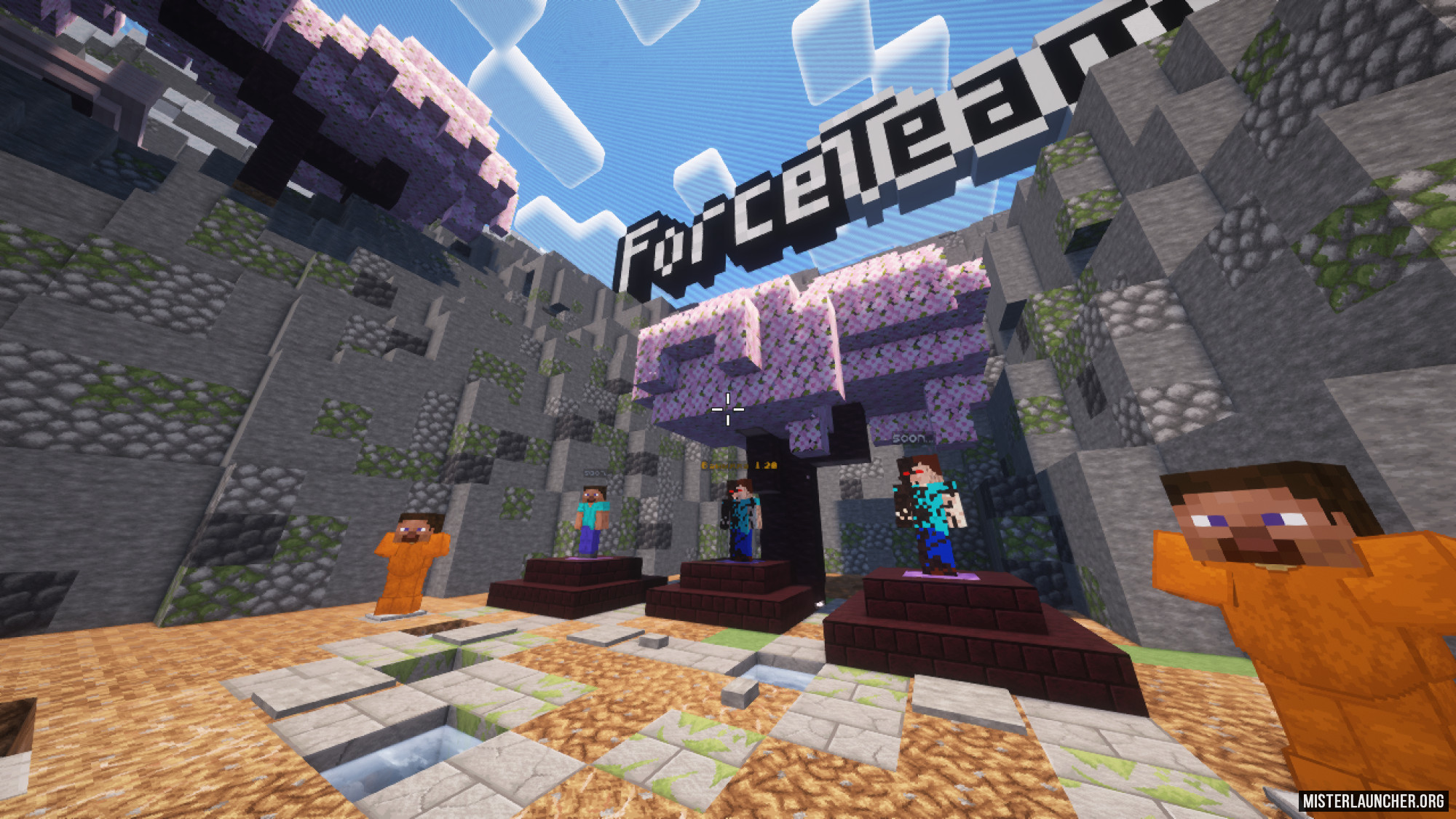 ForceTeam сервер Майнкрафт / MisterLauncher